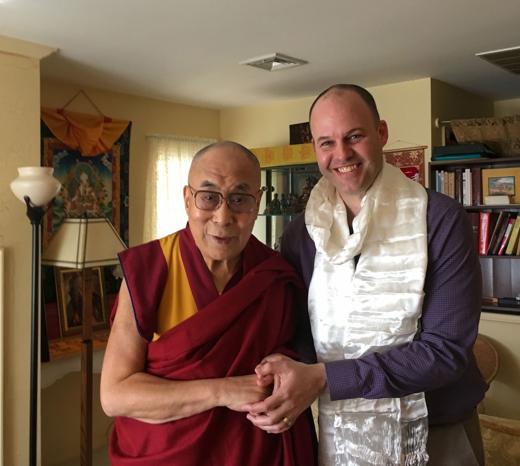 Tergar Instructor Cortland Dahl Presents Research to His Holiness the ...